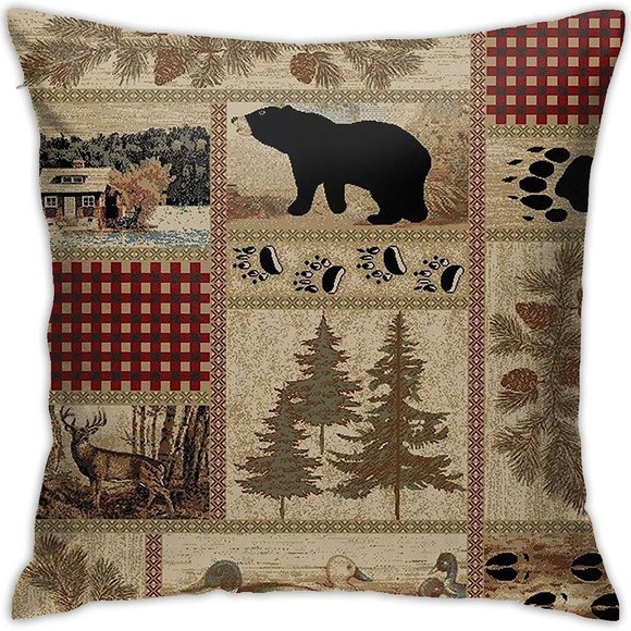 Accents | New 18 Inch Cabin Forest Woodsy Throw Pillows Decor | Poshmark